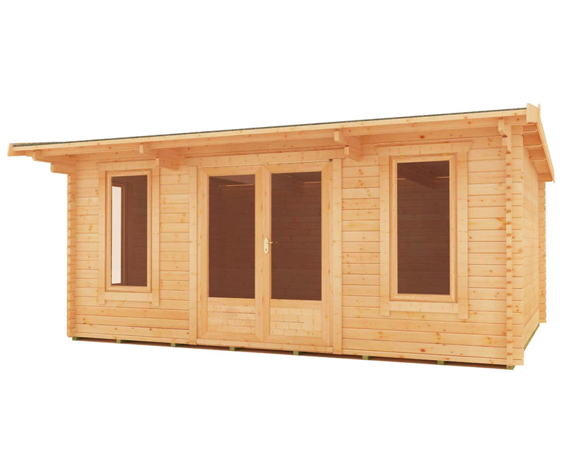 Jacob log cabin by woodlands – islandshedsandlogcabins